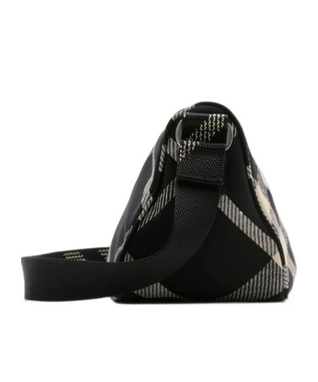 Burberry Checkered Messenger Bag
