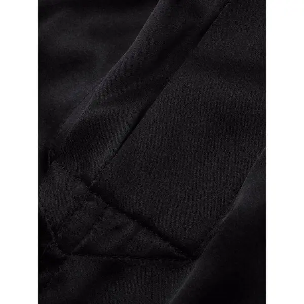 TOM FORD Logo Waistband Satin Pajama Trousers - Black