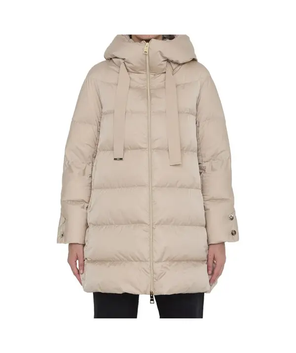 Herno Zip-up Drawstring Hooded Jacket
