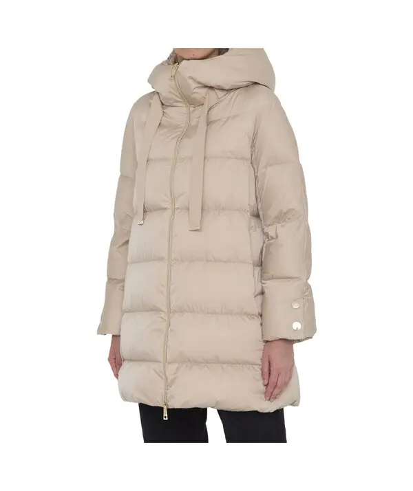 Herno Zip-up Drawstring Hooded Jacket