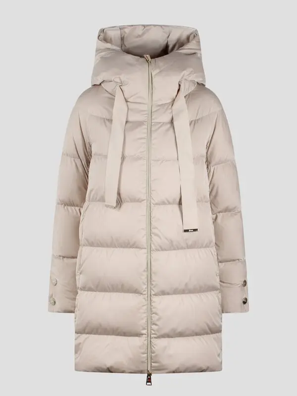 Herno Zip-up Drawstring Hooded Jacket - No