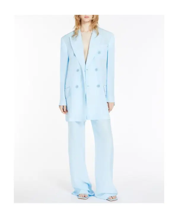 Sportmax Light Slim Bell-bottom Trousers