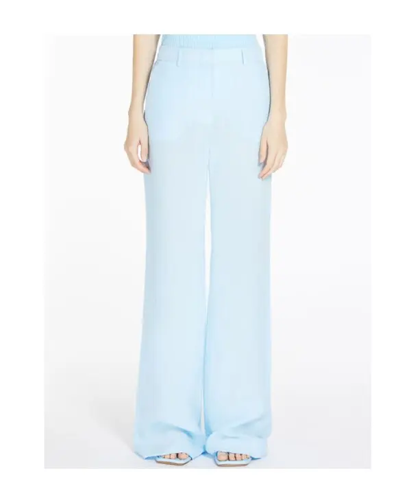 Sportmax Light Slim Bell-bottom Trousers