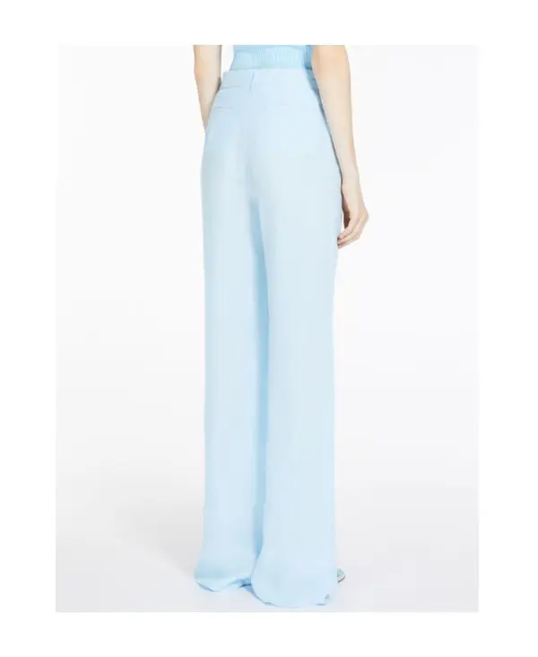 Sportmax Light Slim Bell-bottom Trousers