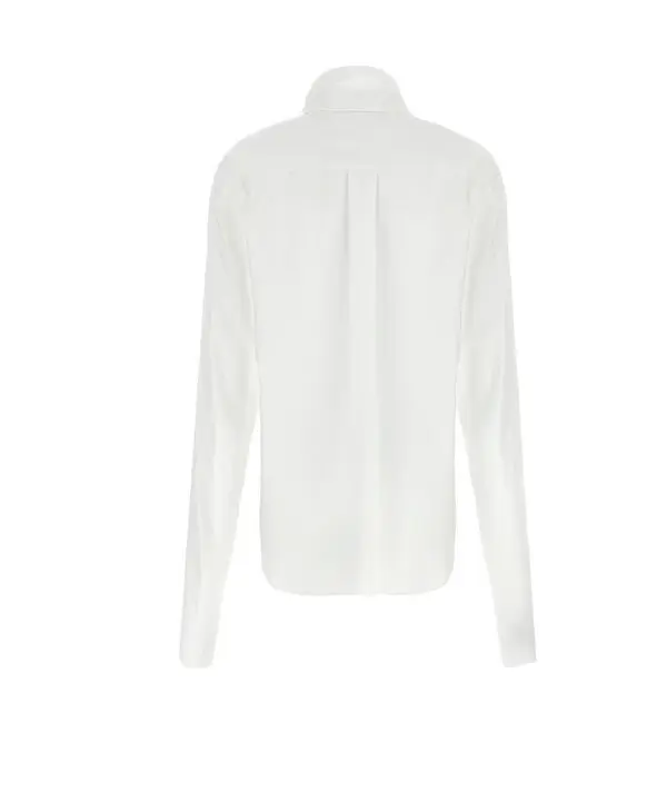 Alberta Ferretti Knot Detail Poplin Shirt