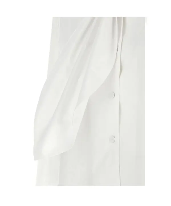 Alberta Ferretti Knot Detail Poplin Shirt