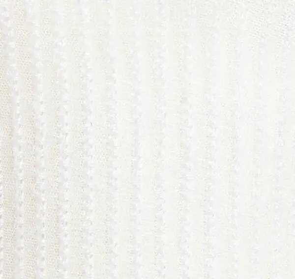 Khaite Ennio Scalloped Edge Knitted Tank - White