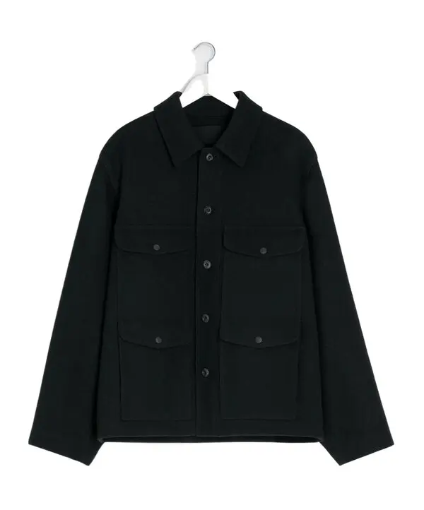 LEMAIRE Patch-pocket Long-sleeved Shirt Jacket
