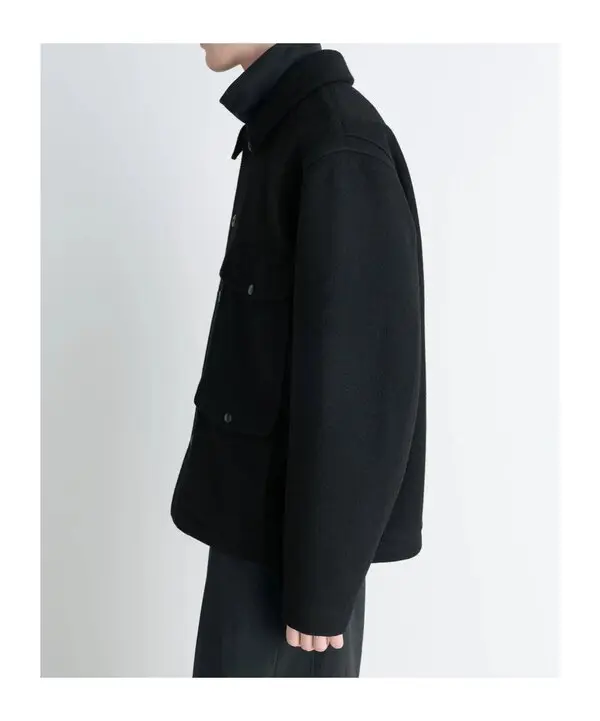 LEMAIRE Patch-pocket Long-sleeved Shirt Jacket