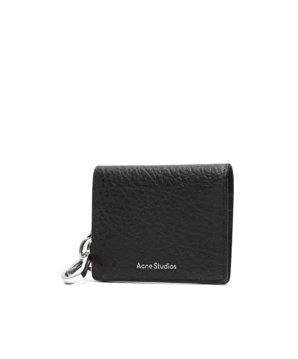 Acne Studios Logo Detailed Bi-fold Card Case