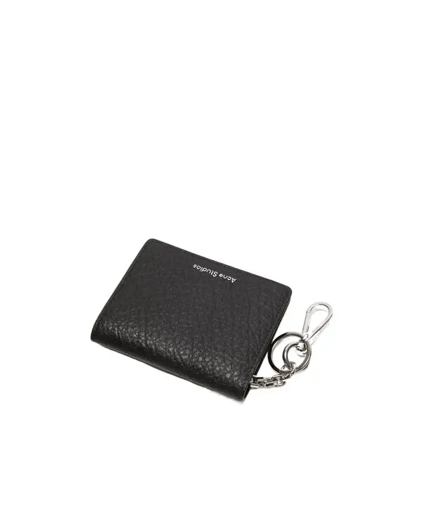 Acne Studios Logo Detailed Bi-fold Card Case