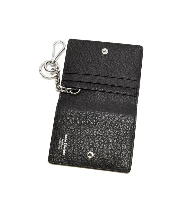 Acne Studios Logo Detailed Bi-fold Card Case