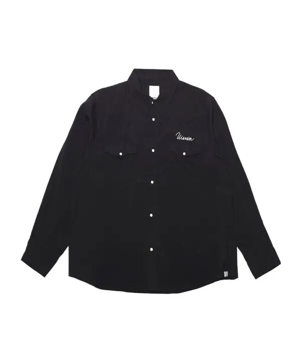 Visvim Logo Embroidered Casual Shirt