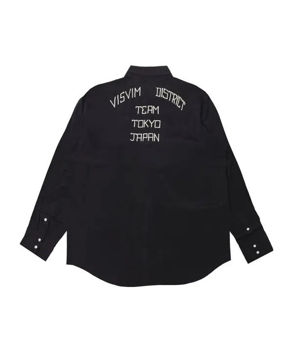 Visvim Logo Embroidered Casual Shirt