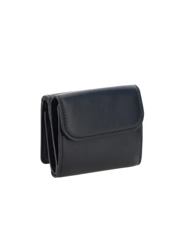 Chloé Logo Embroidered Tri-fold Wallet