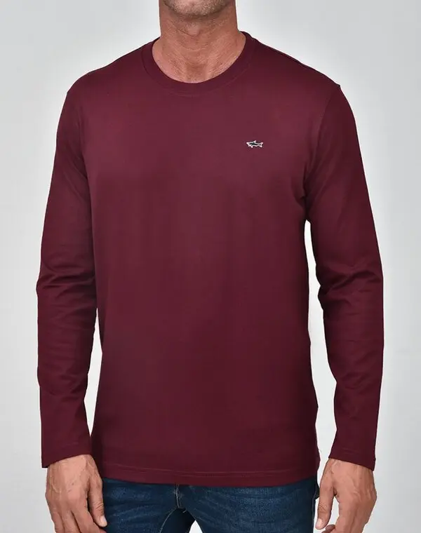 PAUL  SHARK Logo Details T-shirt