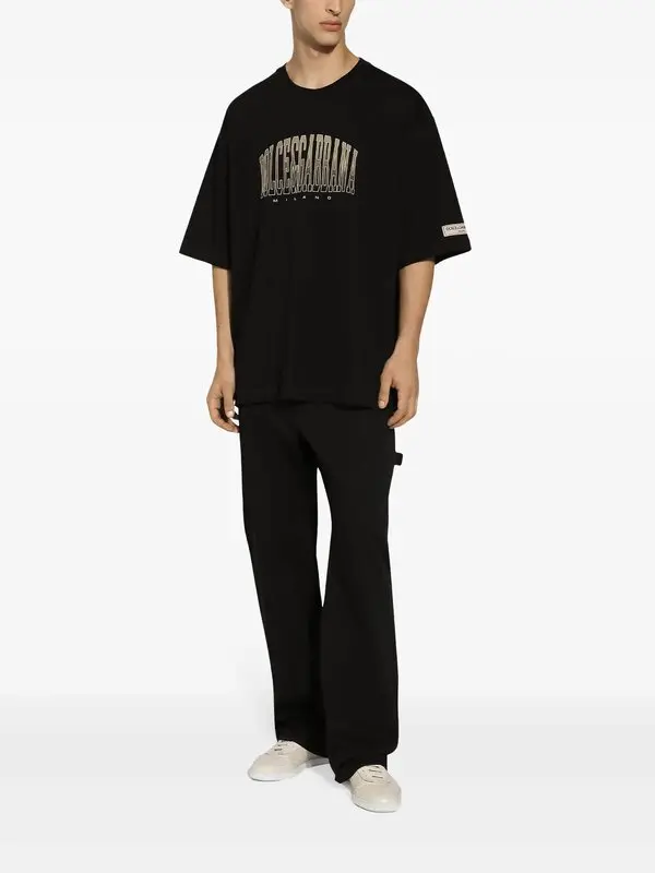 Dolce & Gabbana Dolce Gabbana Logo Printed Crewneck T-shirt