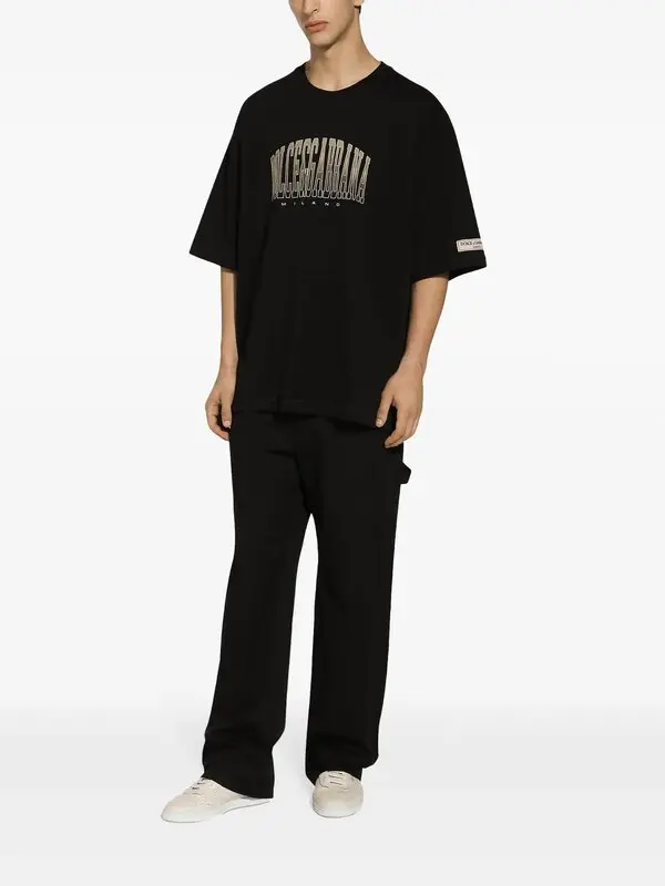 Dolce & Gabbana Dolce Gabbana Logo Printed Crewneck T-shirt