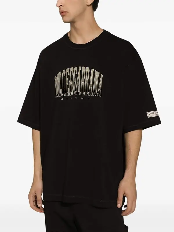 Dolce & Gabbana Dolce Gabbana Logo Printed Crewneck T-shirt
