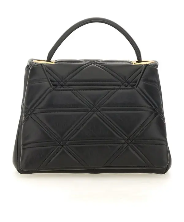 VIVIENNE WESTWOOD Logo Plaque Quilted Tote Bag