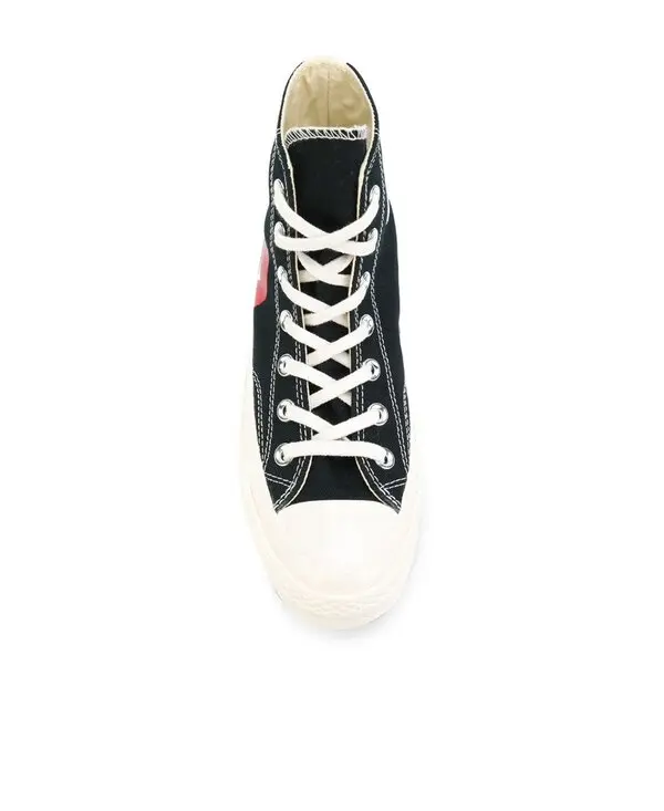 Play Comme Des Garcon High-top Sneakers - Black