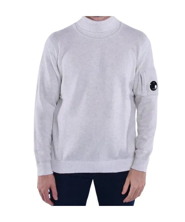 C.P. COMPANY Fleece Knit Turtleneck