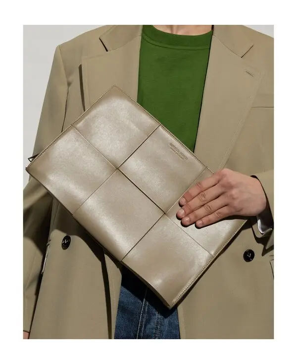 Bottega Veneta Woven Leather Briefcase