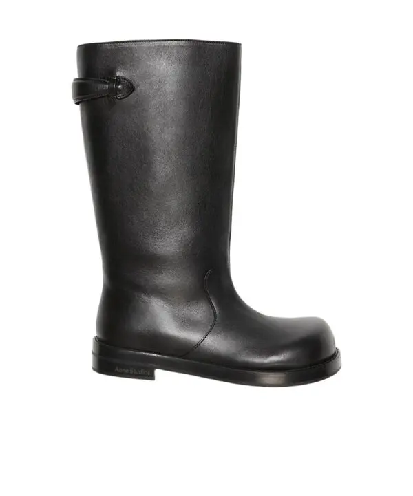 Acne Studios High Shaft Leather Boots