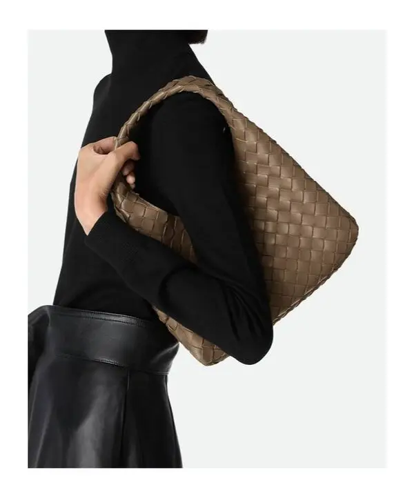 Bottega Veneta Small Campana Shoulder Bag - Pinecone