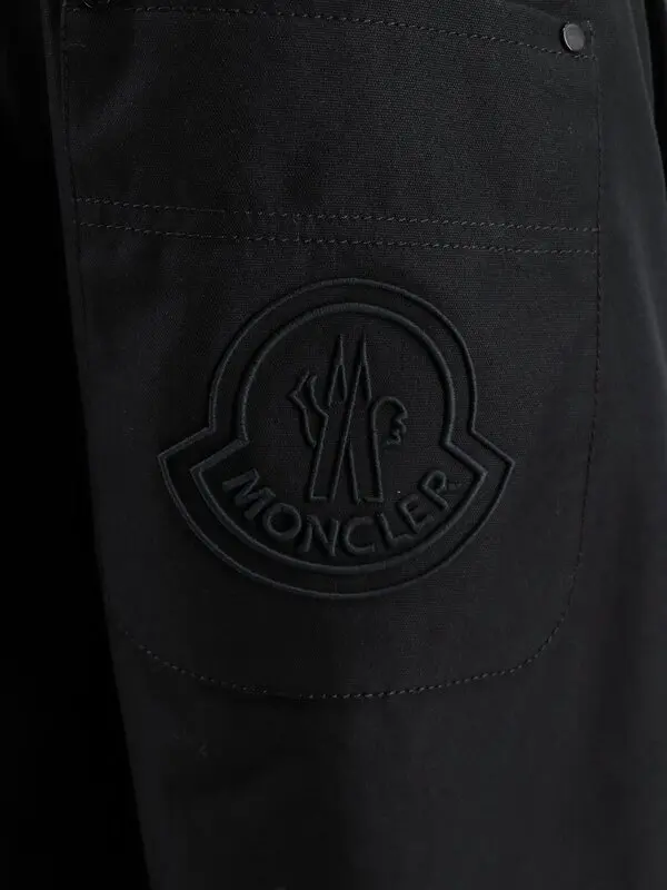 Moncler Straight-leg Trousers With Drawstring Waist