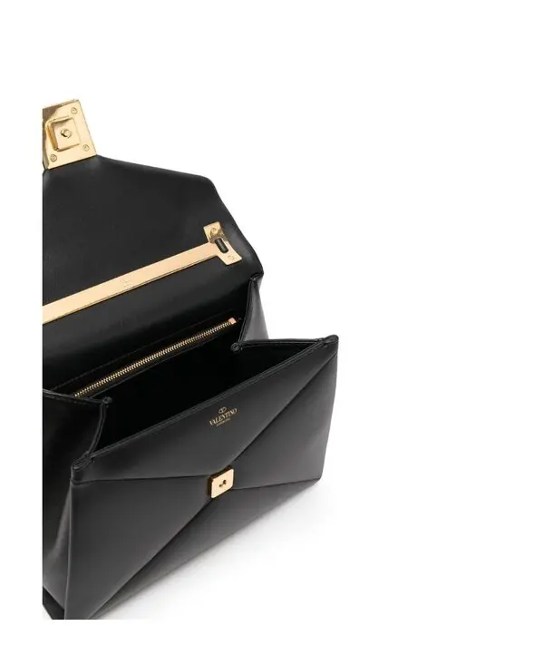 Valentino Garavani One Stud Small Tote Bag - Black