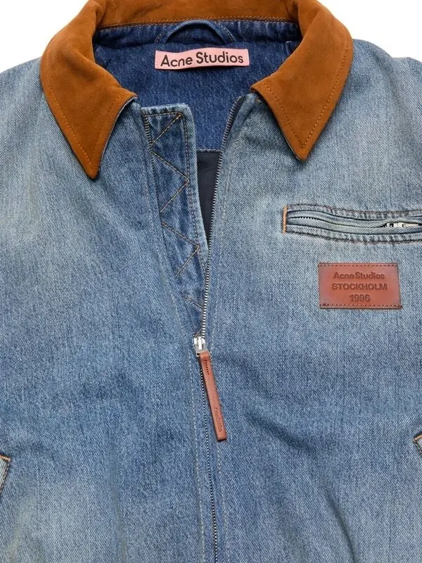 Acne Studios Denim Bomber Jacket