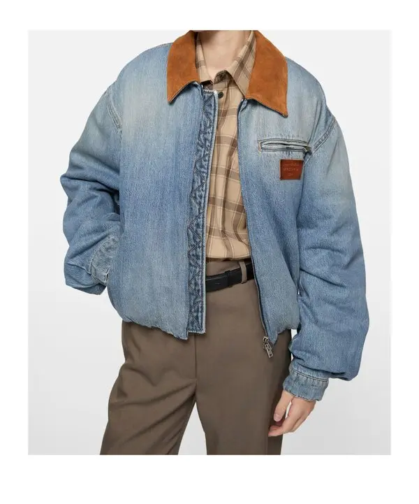 Acne Studios Denim Bomber Jacket