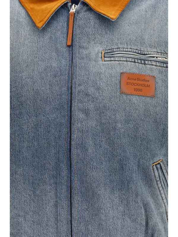 Acne Studios Denim Bomber Jacket