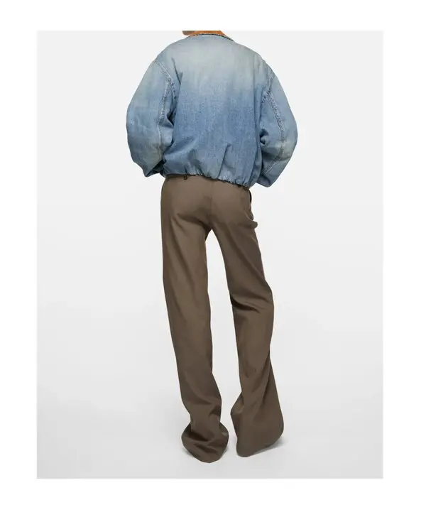 Acne Studios Denim Bomber Jacket - No