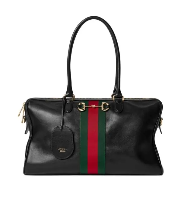 Gucci Large Boston Bag - Black