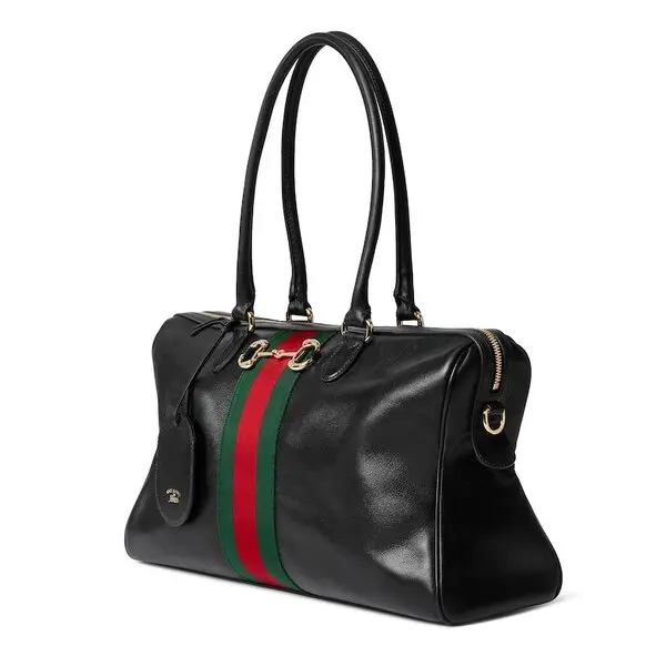 Gucci Large Boston Bag - Black