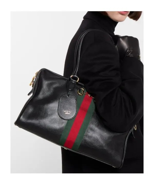 Gucci Large Boston Bag - Black