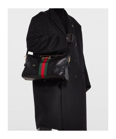 Gucci Large Boston Bag - Black