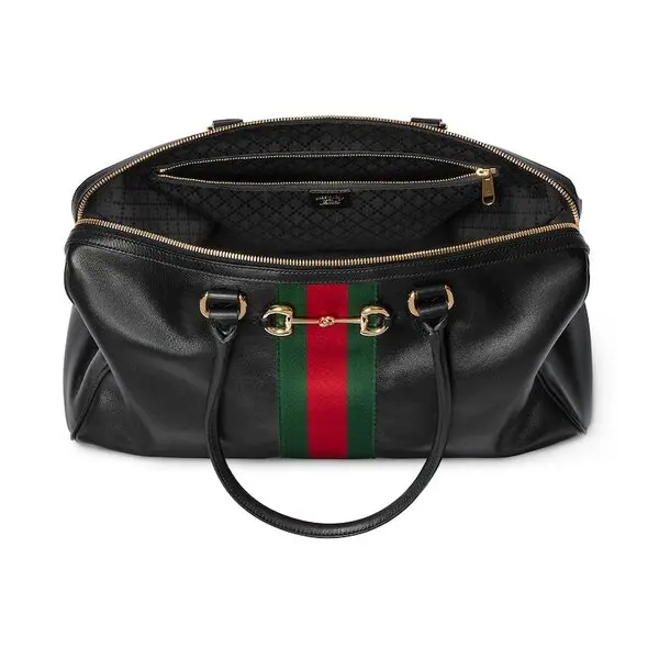 Gucci Large Boston Bag - Black
