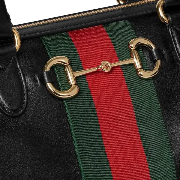 Gucci Large Boston Bag - Black