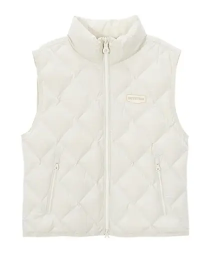 Duvetica Sleeveless Down Vest - Cream