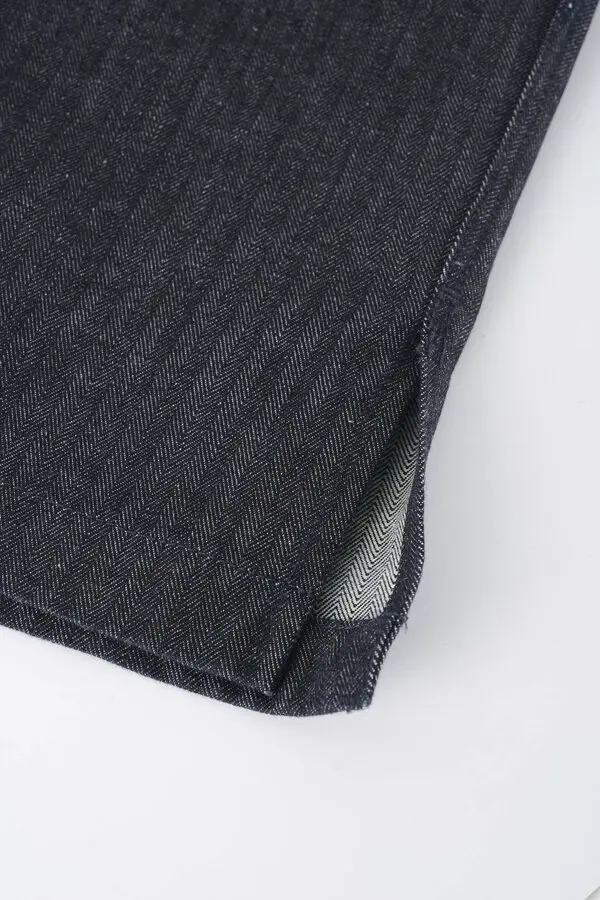 Givenchy Shirt In Herringbone Denim