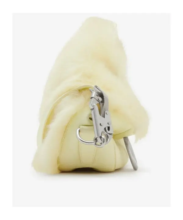 Burberry Small Knight Shoulder Bag - Nude