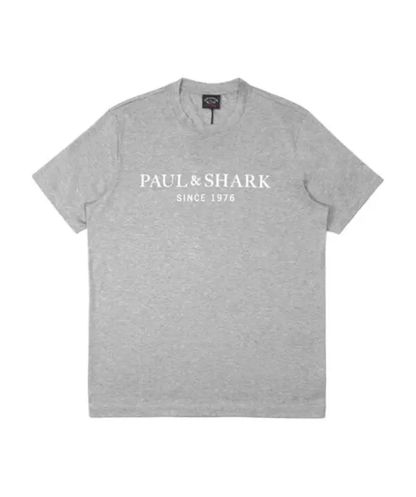 PAUL  SHARK Logo Details T-shirt