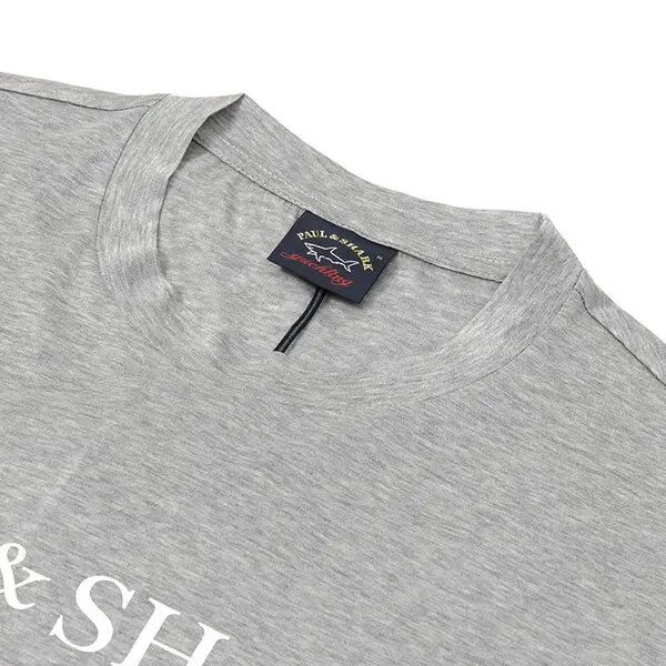 PAUL  SHARK Logo Details T-shirt