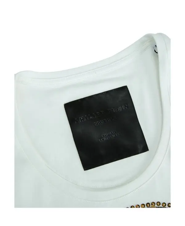 Philipp Plein Skull Embellished T-shirt