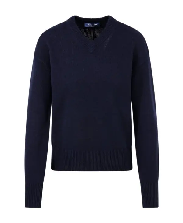 Max Mara V-neck Long Sleeve Sweater