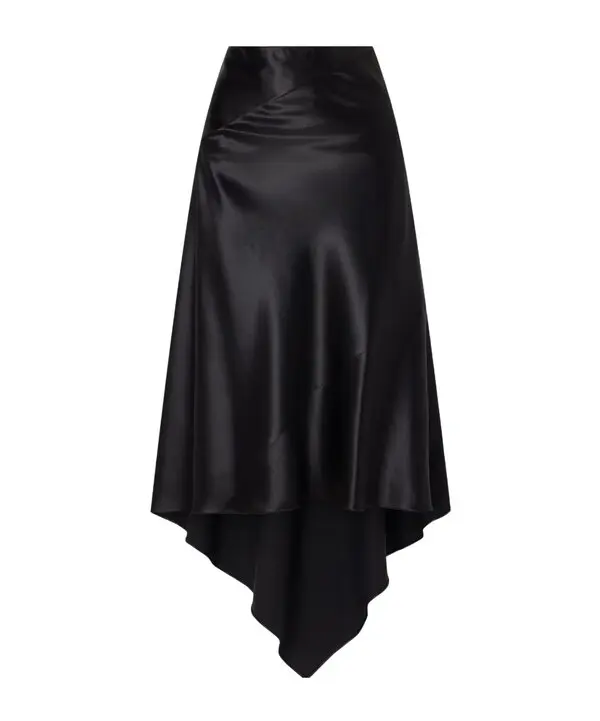 Alaïa Asymmetrical Midi Skirt