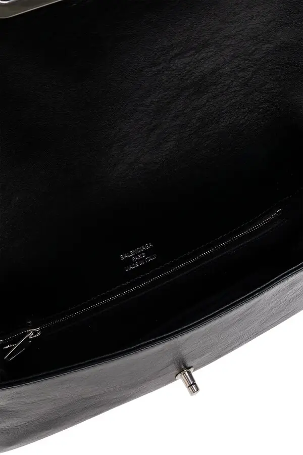 Balenciaga Logo Plaque Shoulder Bag